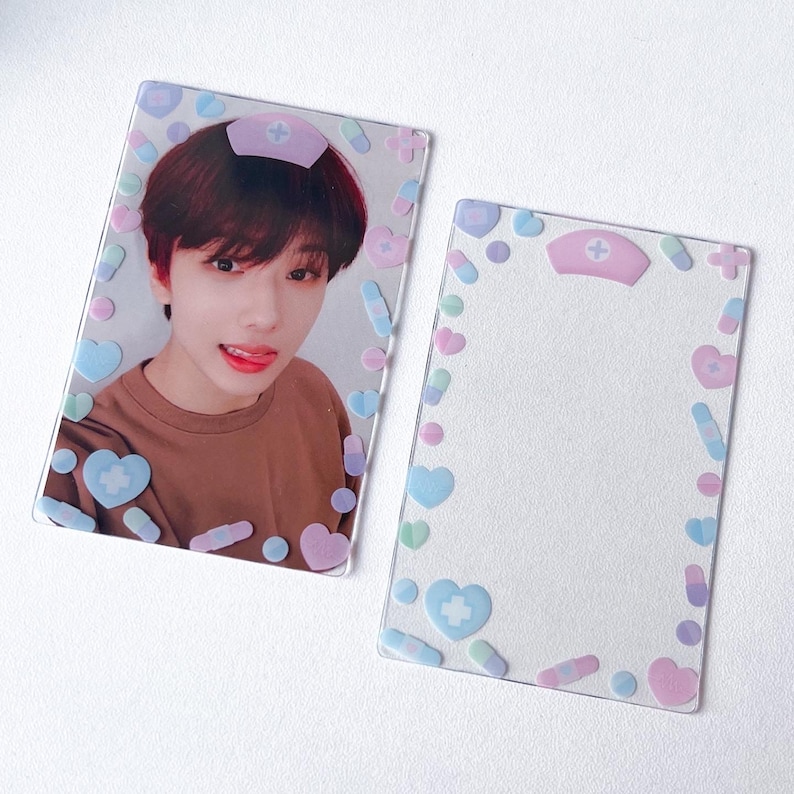 Kpop Photocard Frame Card Cuteness Emergency Frame Photocard - Etsy