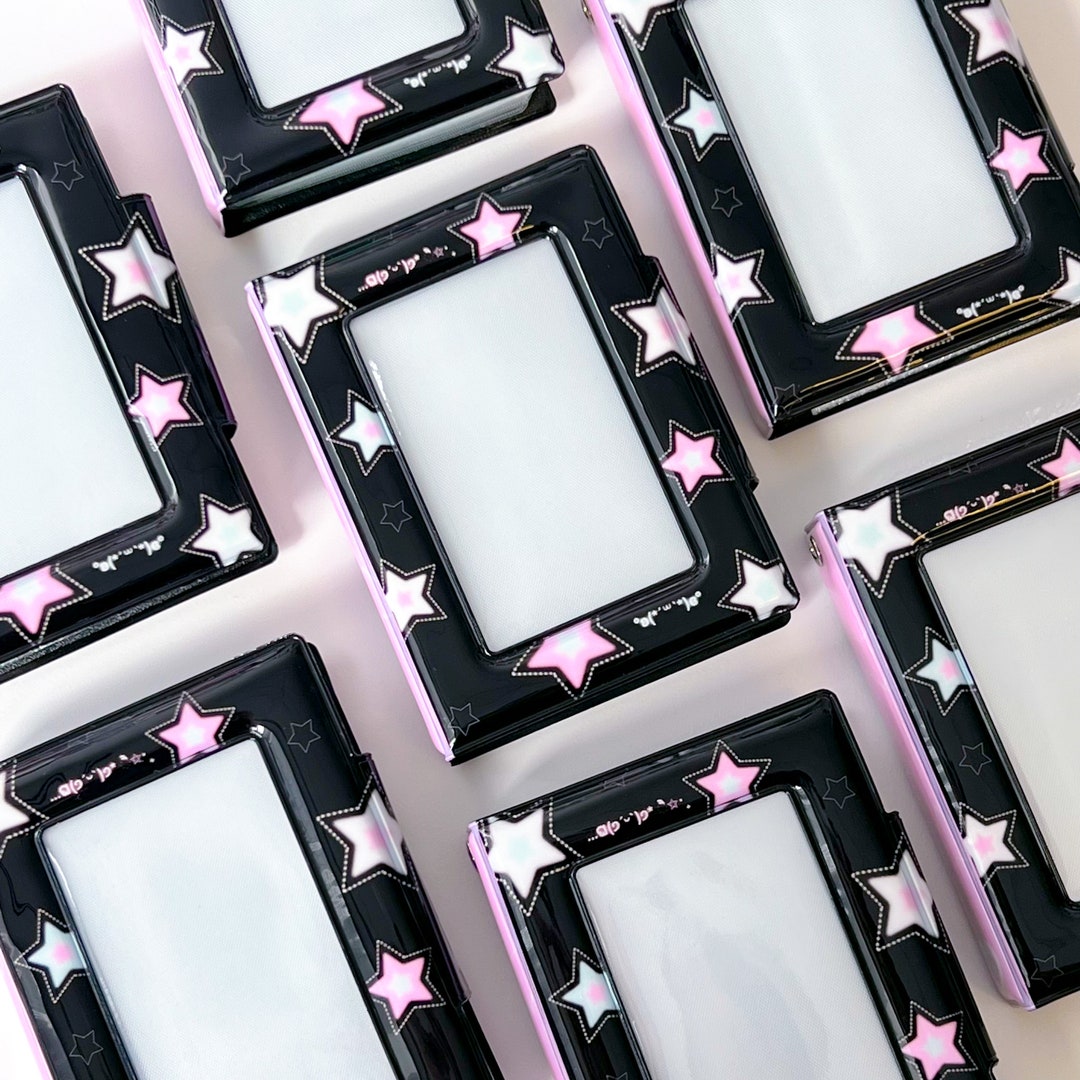 Kpop Photocard Binder, Rockstar Mini Collect Book, Cute Gifts, Korean ...