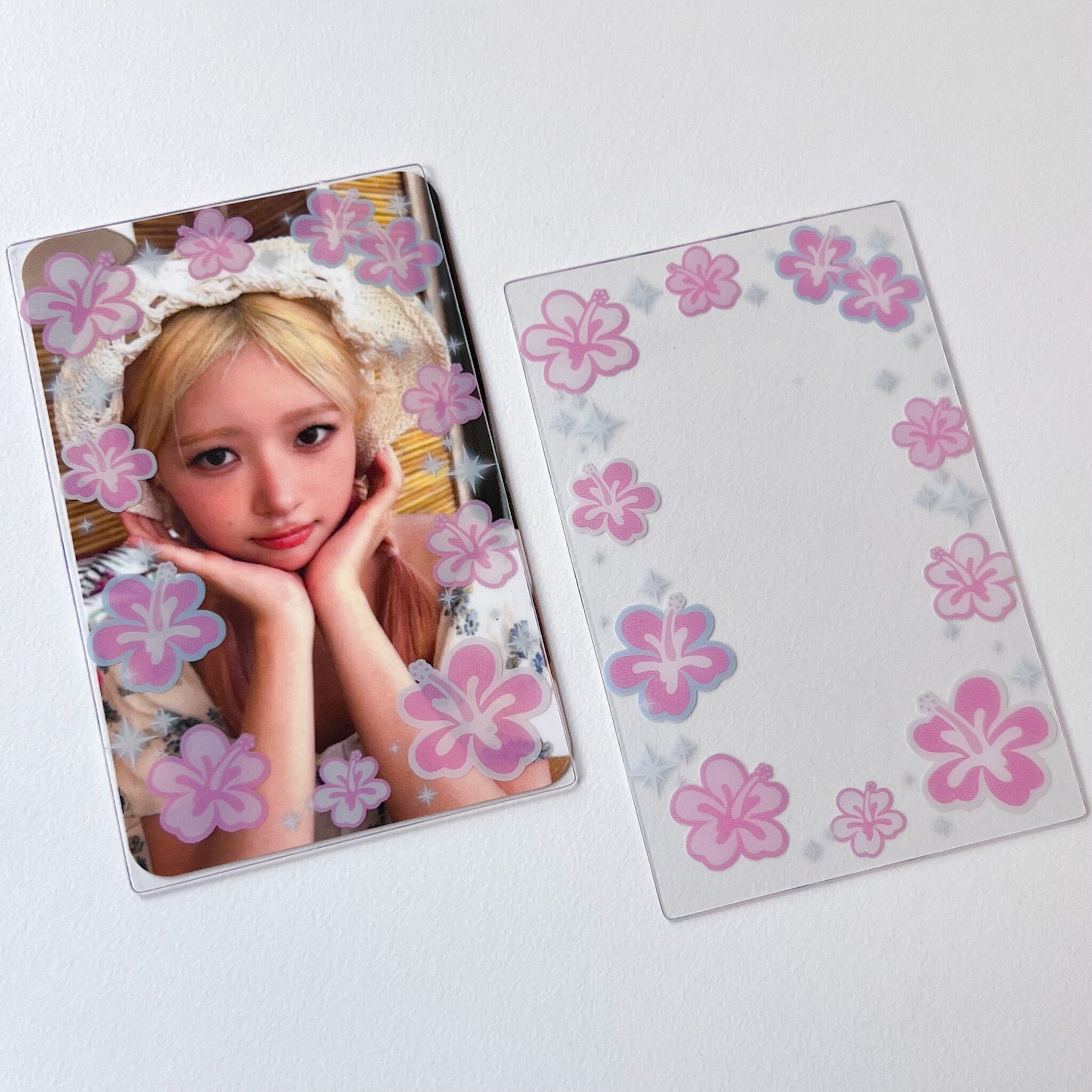 Kpop Photocard Frame Card, Aloha Deco Frame, Kpop Photocard Accessories ...
