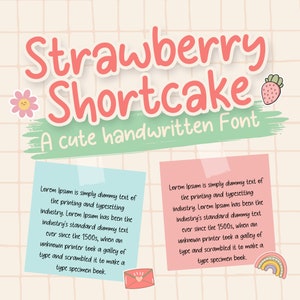 Neat Handwritten Font | Cute Handwriting | Digital Planner Font ...