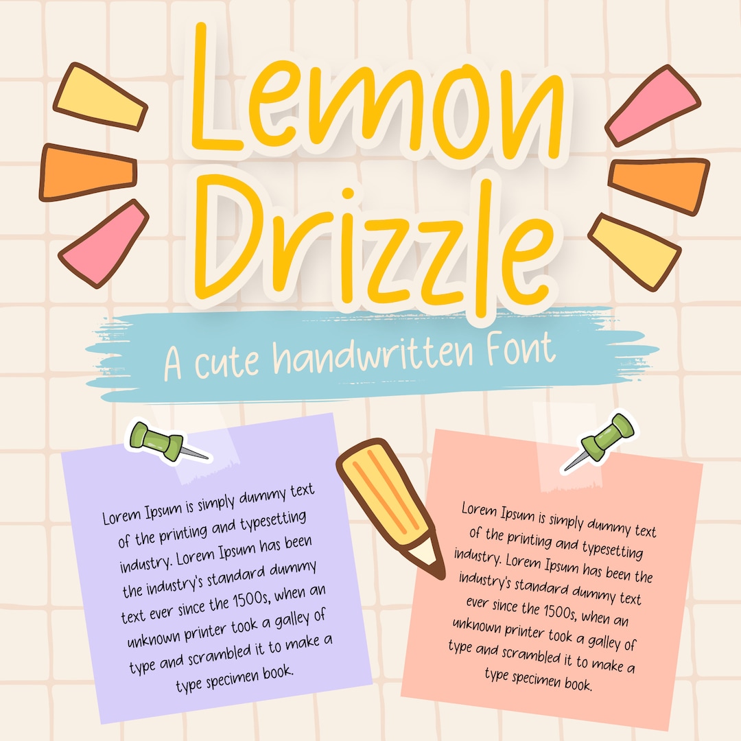 Neat Handwritten Font | Cute Handwriting | Digital Planner Font ...