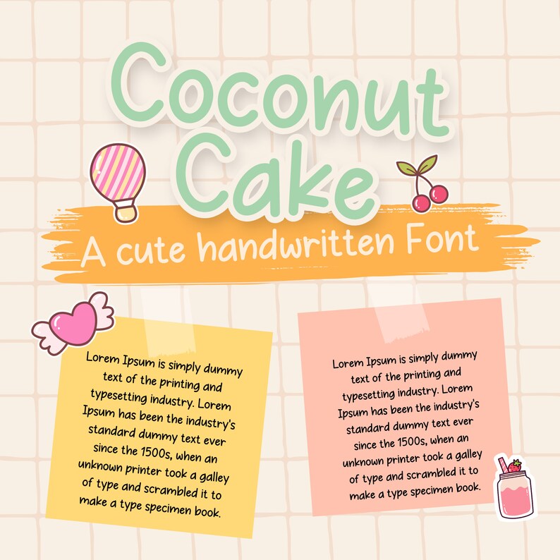 Neat Handwritten Font | Cute Handwriting | Digital Planner Font ...