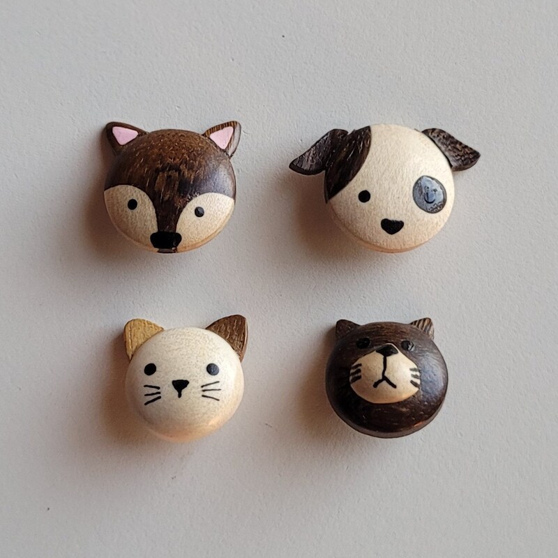 Cat Buttons - Etsy