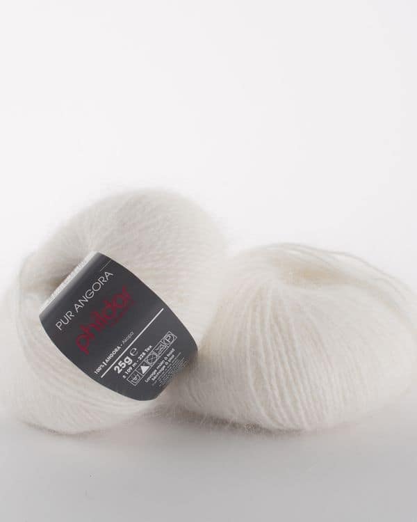 100% Angora Rabbit Yarn/ Pure Angora Rabbit Wool/ French | Etsy UK