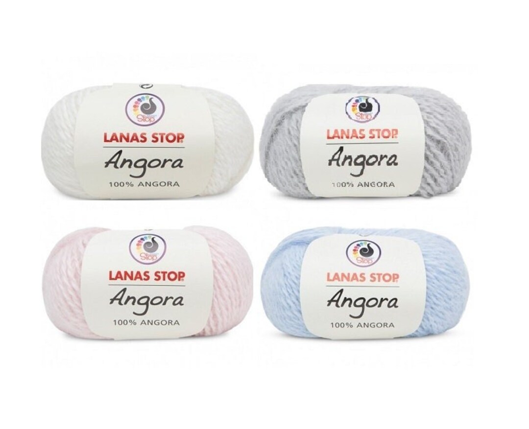 100% French Angora Rabbit Yarn/ Pure Angora Rabbit Wool/ French Angora ...