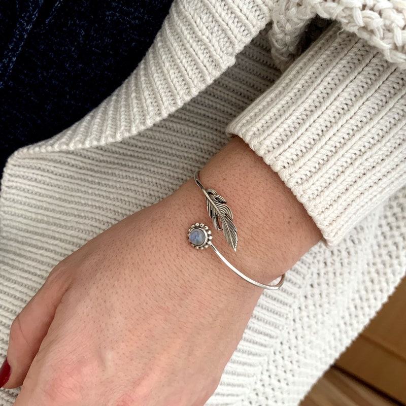 Feather Bracelet - Etsy