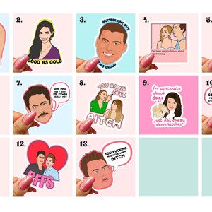 Vanderpump Rules Vinyl Stickers Pack - PICK Your OWN! VPR Lisa Tom ...