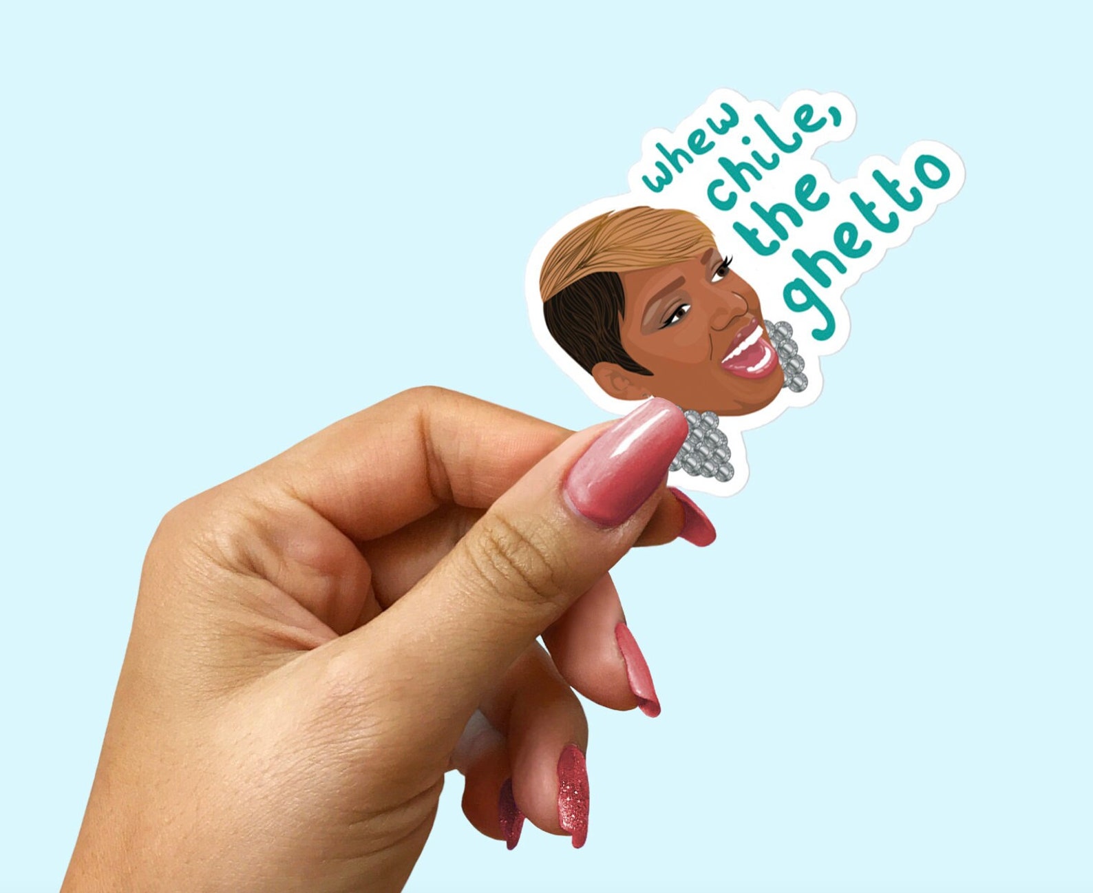 Real Housewives of Atlanta Vinyl Sticker Nene Leakes Whew Chile, the ...