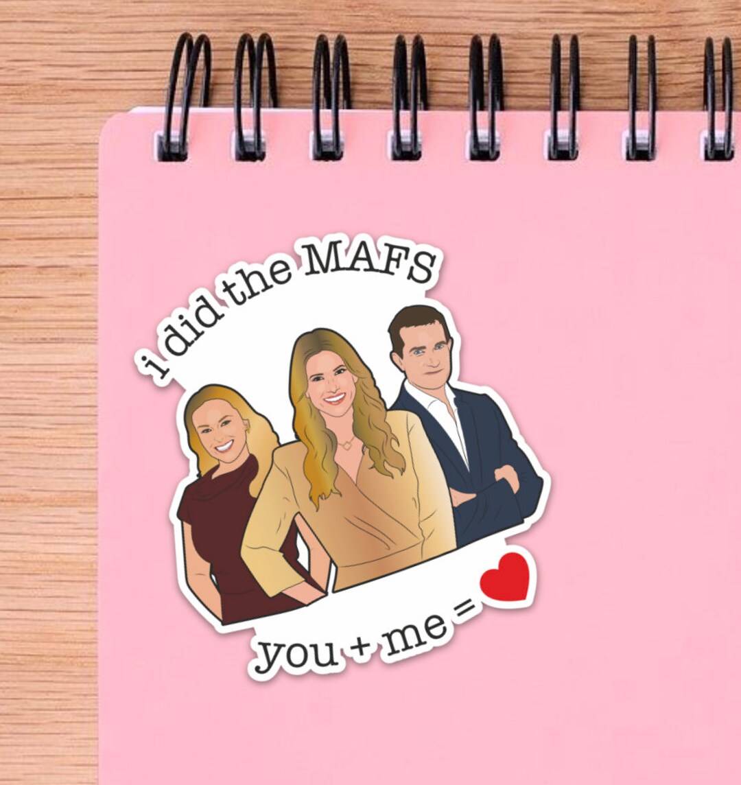 MAFS Love Sticker Judges Anniversary Valentine Married at First Sight ...