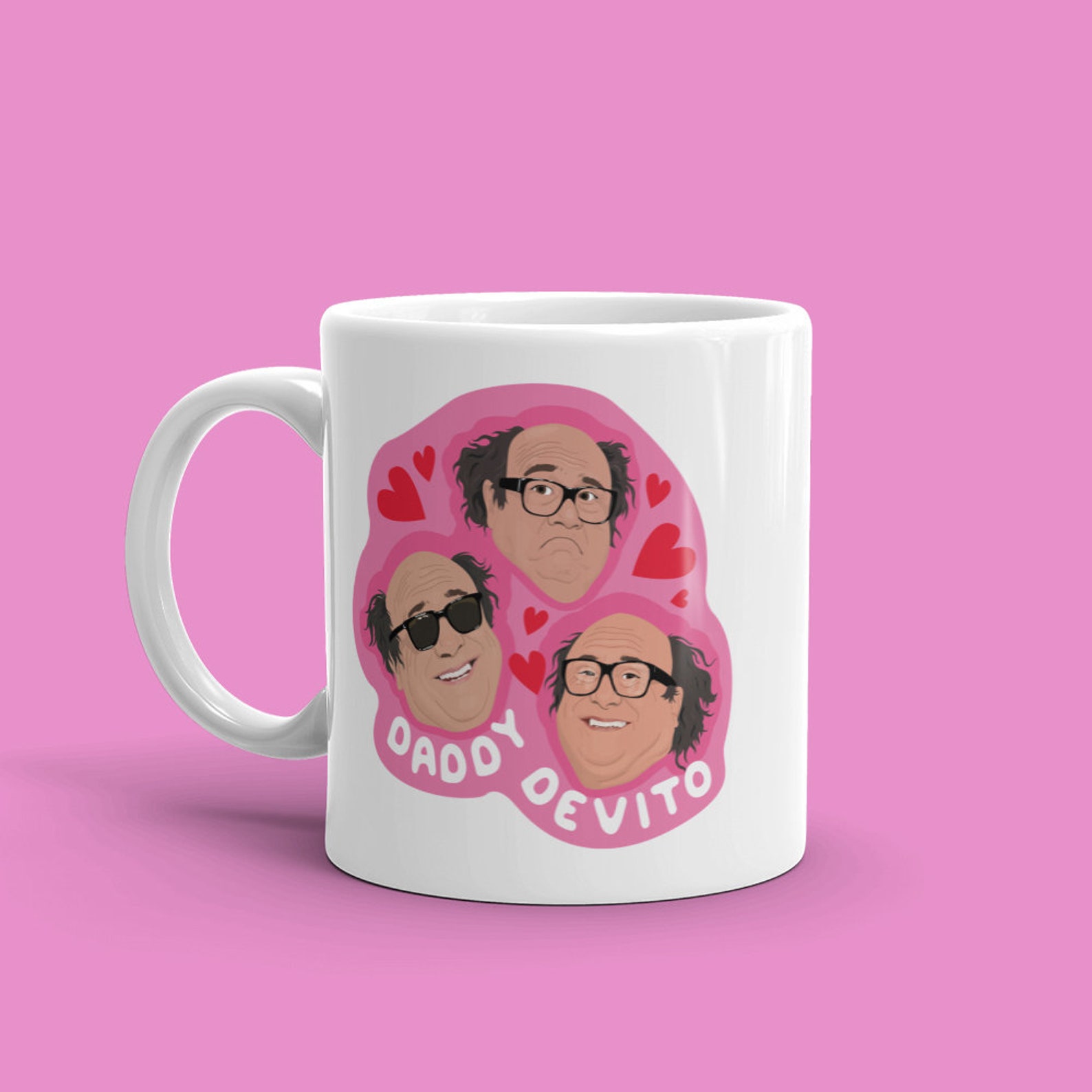 Danny Devito Gift Mug Daddy Devito BAE Hunk Valentine - Etsy UK