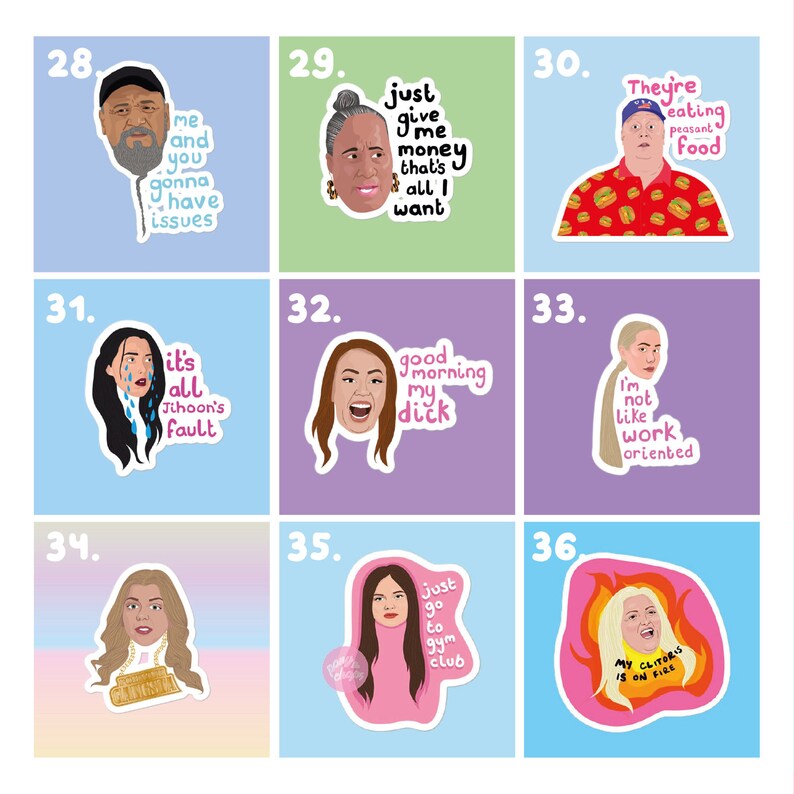 90 Day Fiancé Stickers PICK 3 | Etsy