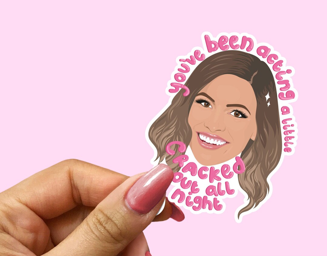 Chrishell Stause Vinyl Sticker Cracked Out Friendship Best Friends Gift ...