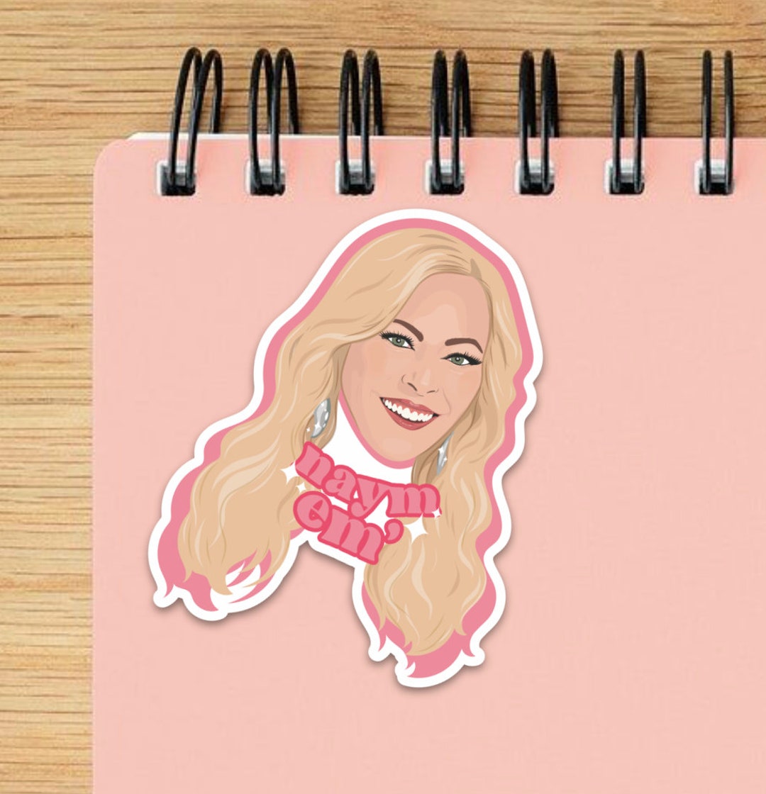 Real Housewives of Beverly Hills Vinyl Sticker - Sutton Stracke Name Em ...