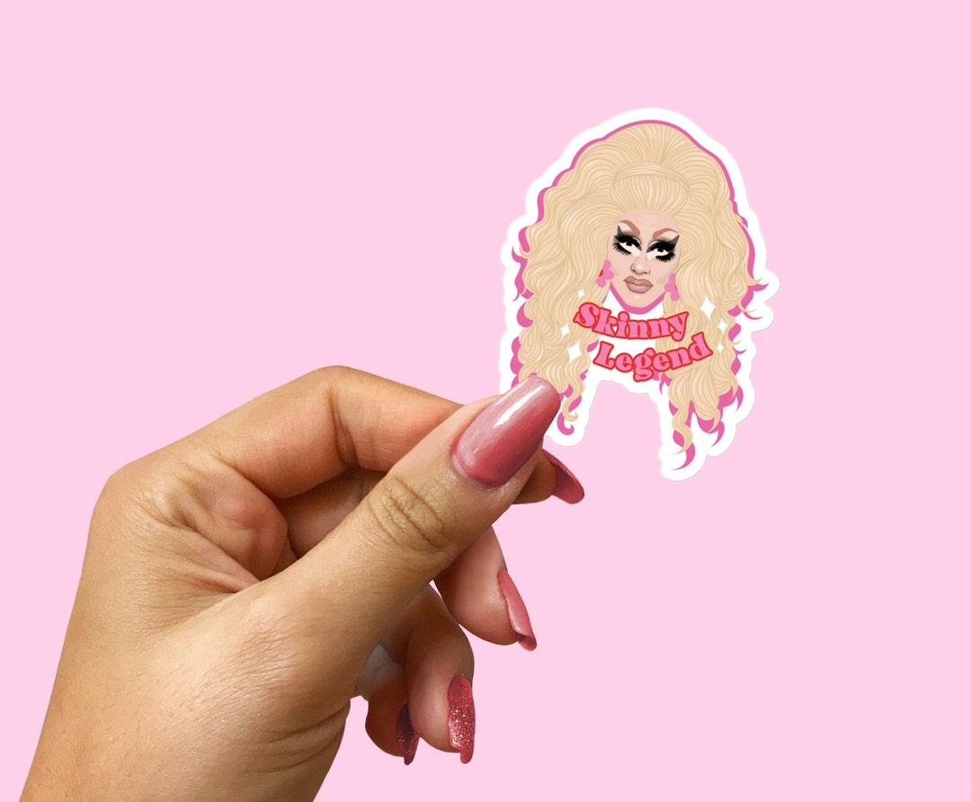 Trixie Mattel Vinyl Laptop Sticker Skinny Legend RPDR - Etsy