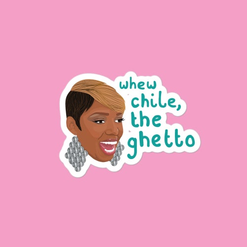 Real Housewives of Atlanta Vinyl Sticker Nene Leakes Whew | Etsy