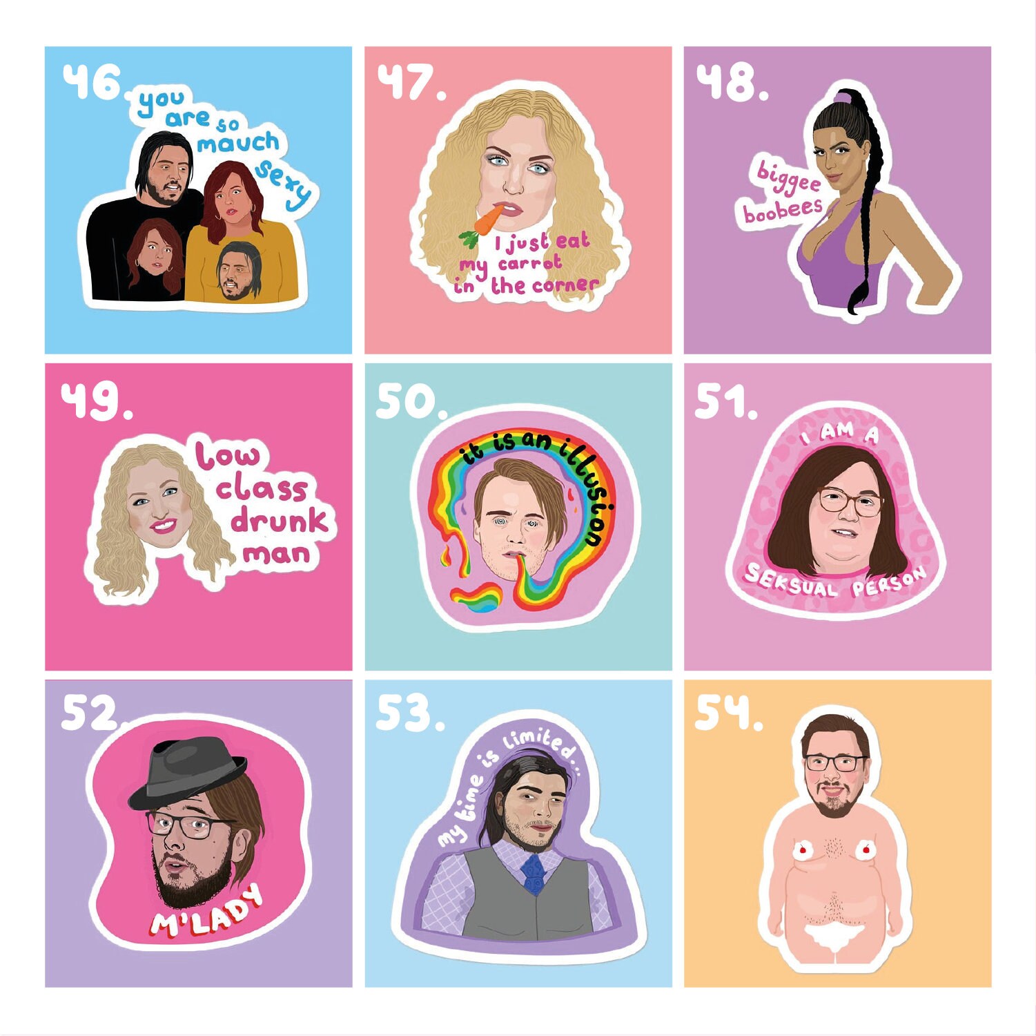 90 Day Fiancé Stickers PICK 3 | Etsy