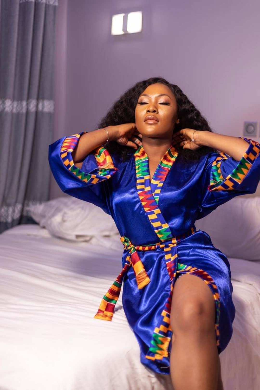 Satin Silky Print Robes Floral Print Robes Bridal, Bridesmaids Robes - Etsy