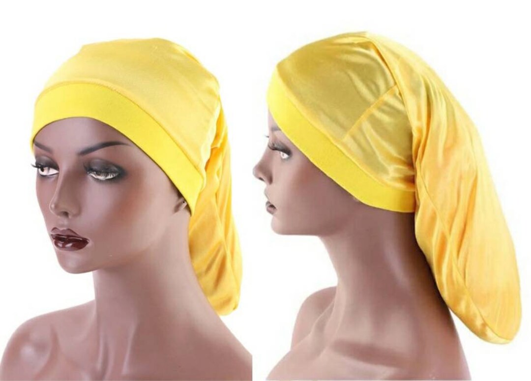 Long Silky Locs Bonnet Long Braids Bonnet Night Sleep Cap - Etsy