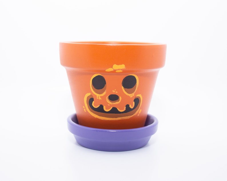 Jack Animal Crossing Handpainted Terracotta Flower Pot - Etsy