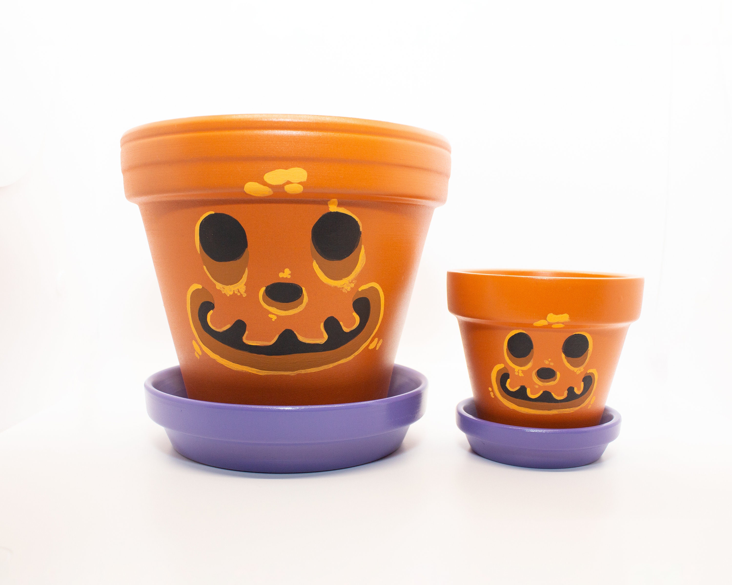 Jack Animal Crossing Handpainted Terracotta Flower Pot - Etsy