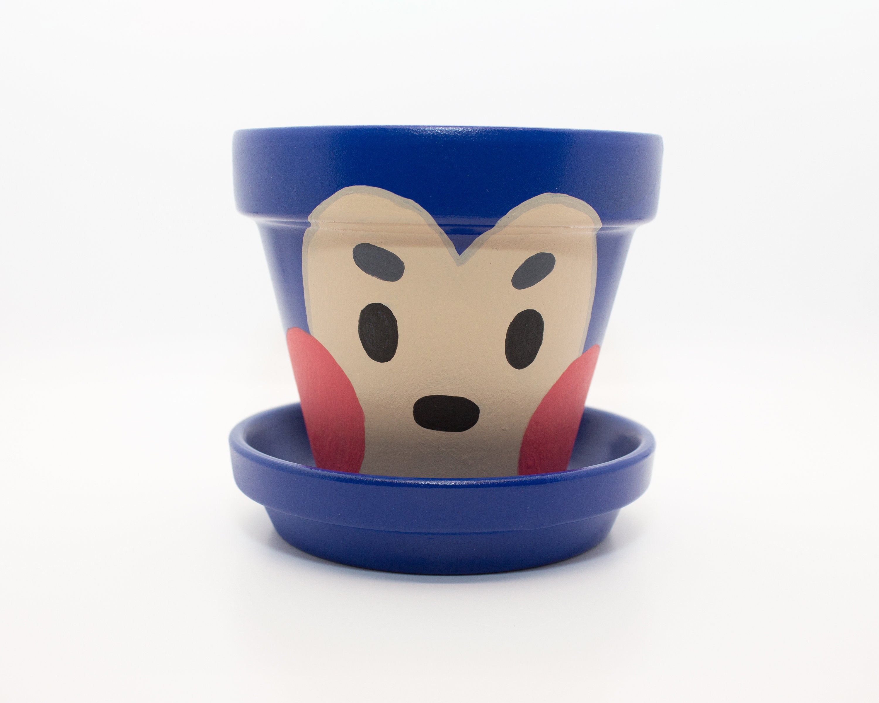 Mabel Animal Crossing Handpainted Terracotta Flower Pot - Etsy