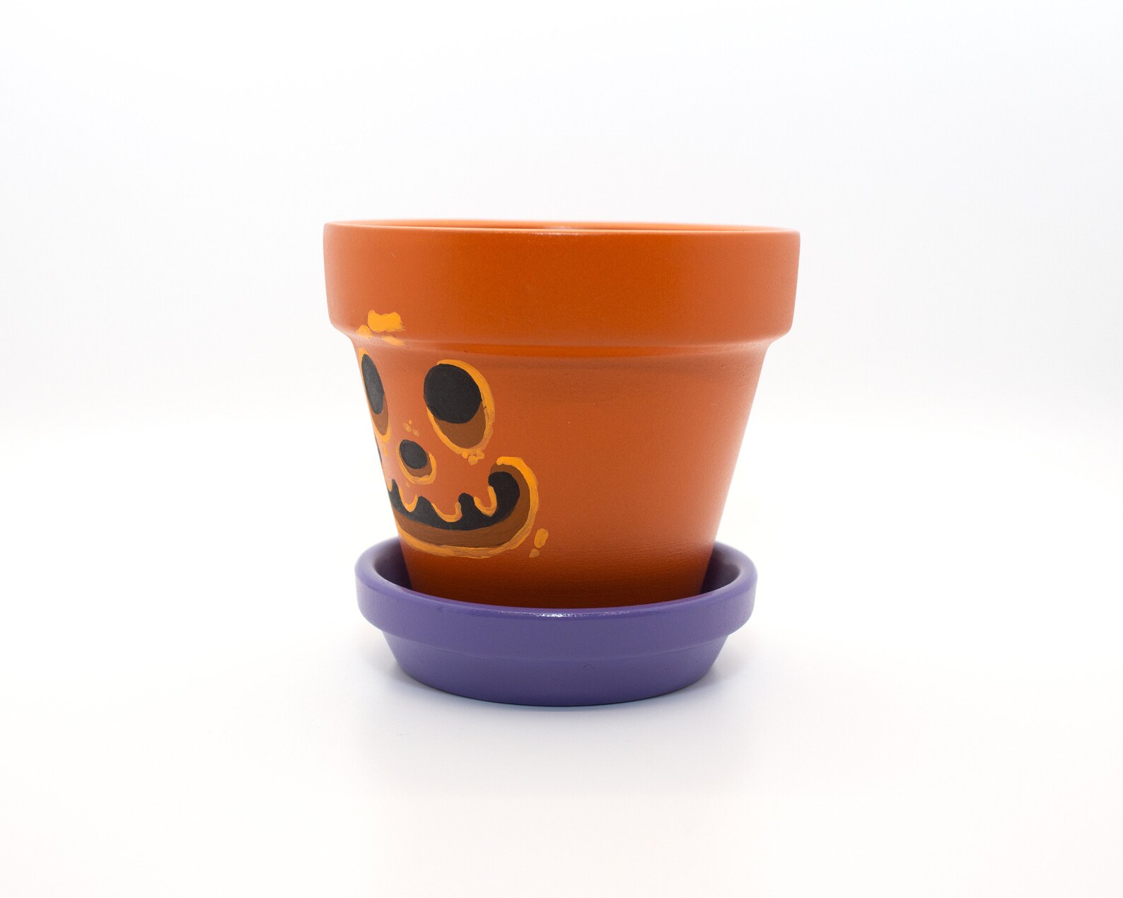 Jack Animal Crossing Handpainted Terracotta Flower Pot - Etsy