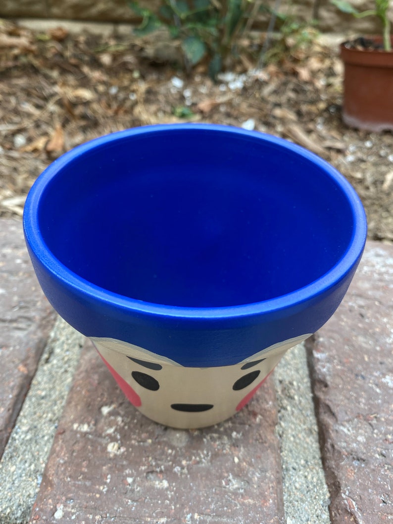 Mabel Animal Crossing Handpainted Terracotta Flower Pot - Etsy