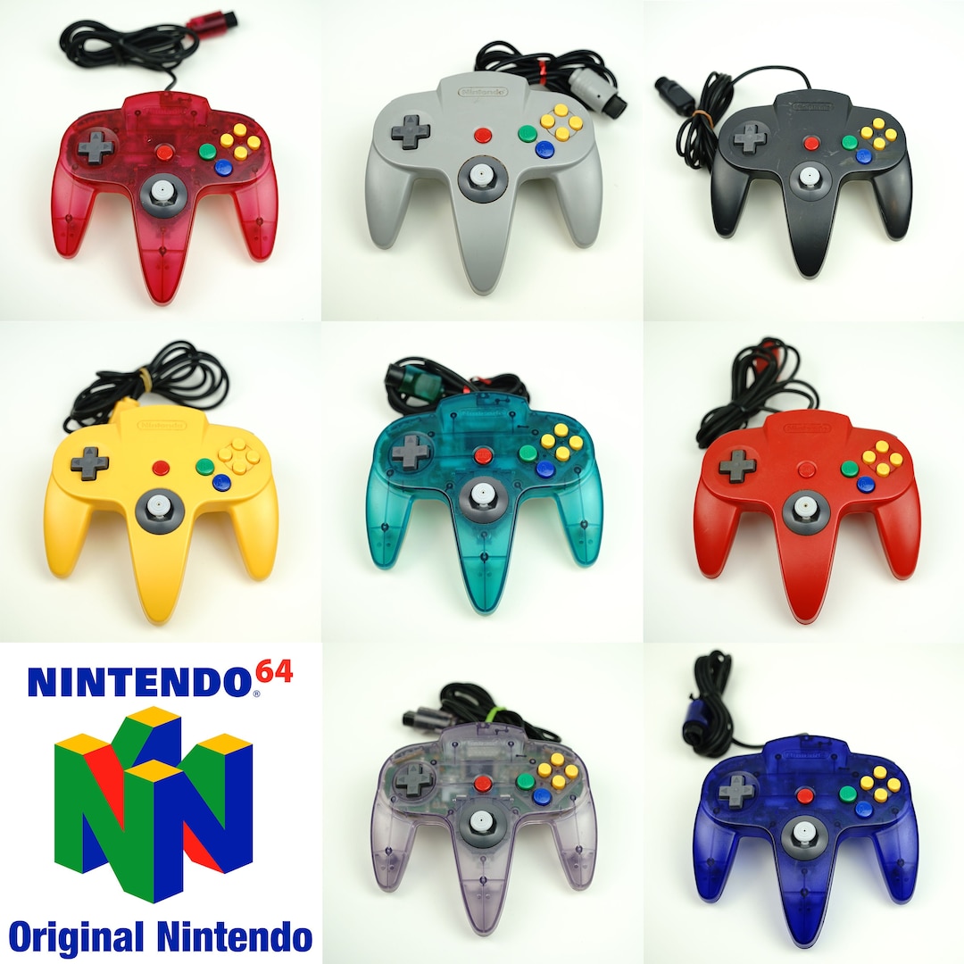 Nintendo 64 Controller Authentic N64 NUS-005 OEM Tight Stick USA Seller ...