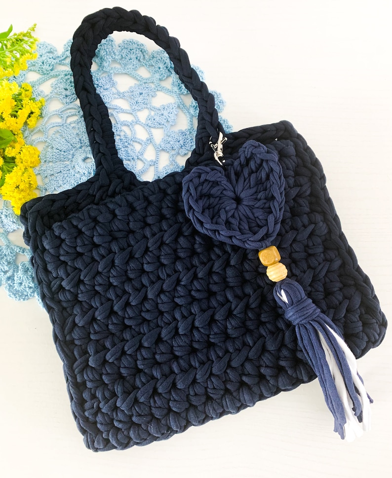 Crochet Car Organizer: Handmade Textile Yarn Car Decor - Etsy