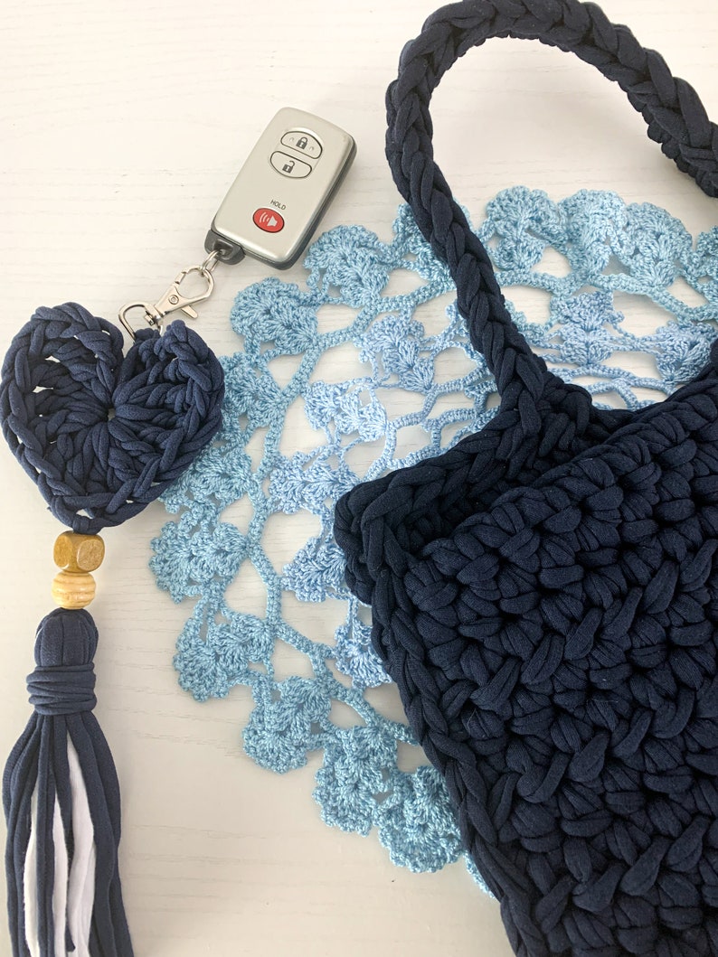 Crochet Car Organizer: Handmade Textile Yarn Car Decor - Etsy