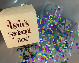 Sadaqah Box, Money Box, Charity Money Box - Etsy