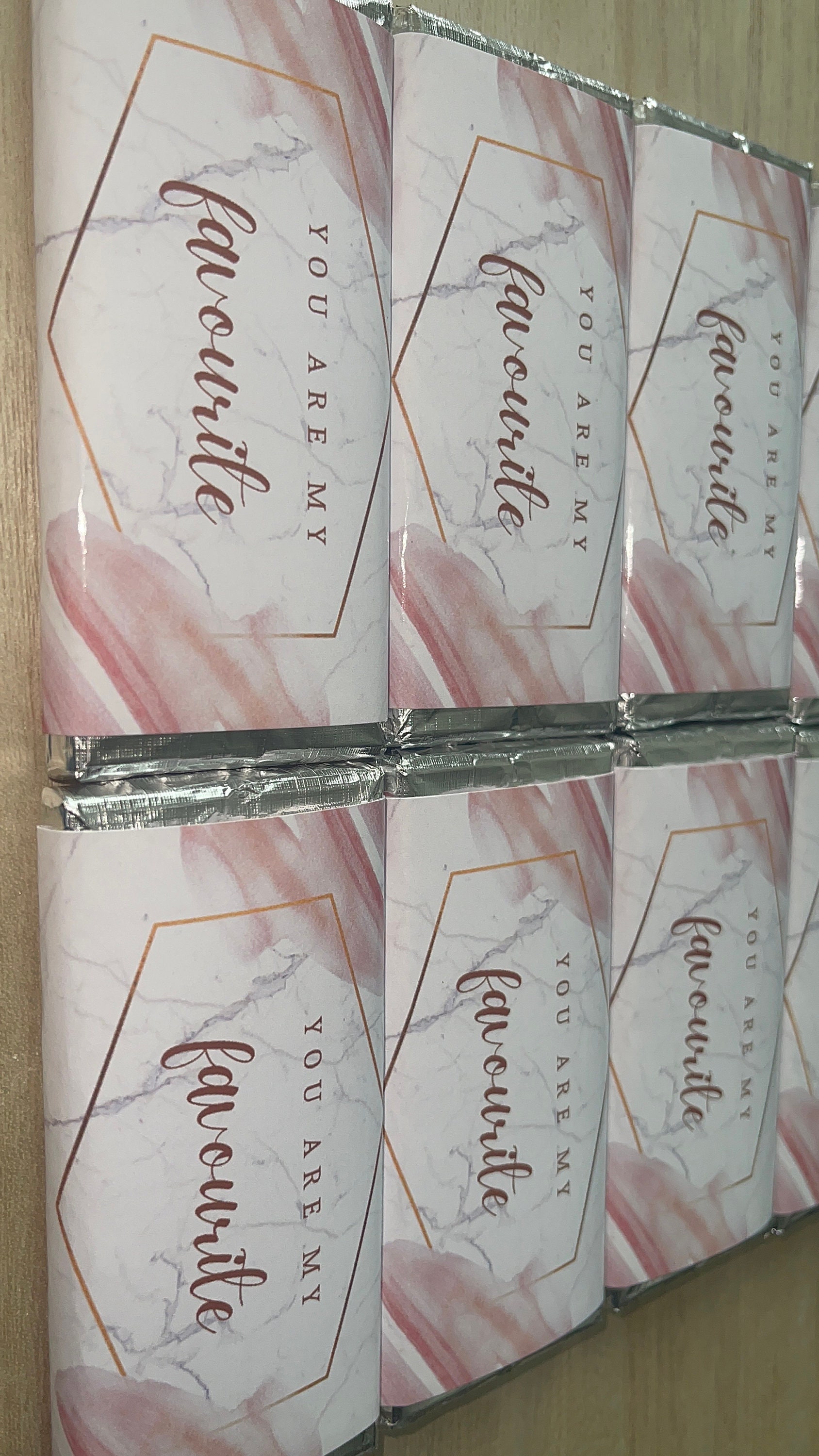 Personalised Mini Chocolate Bars - Etsy