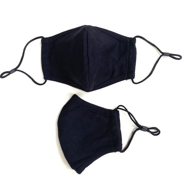 Black Face Mask - Etsy