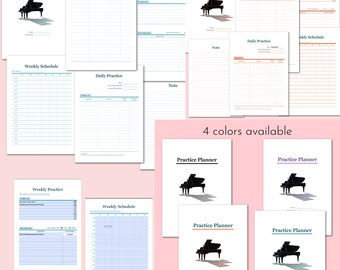 Music Practice Journal - Etsy