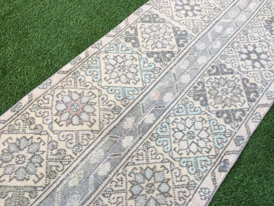 Extra Long Runner Turkish Patchwork Rug Vintage Runner | Etsy