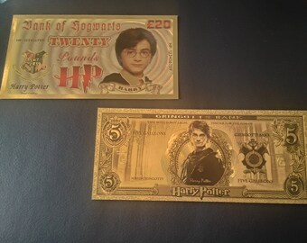 Gold Foil Banknotes - Etsy