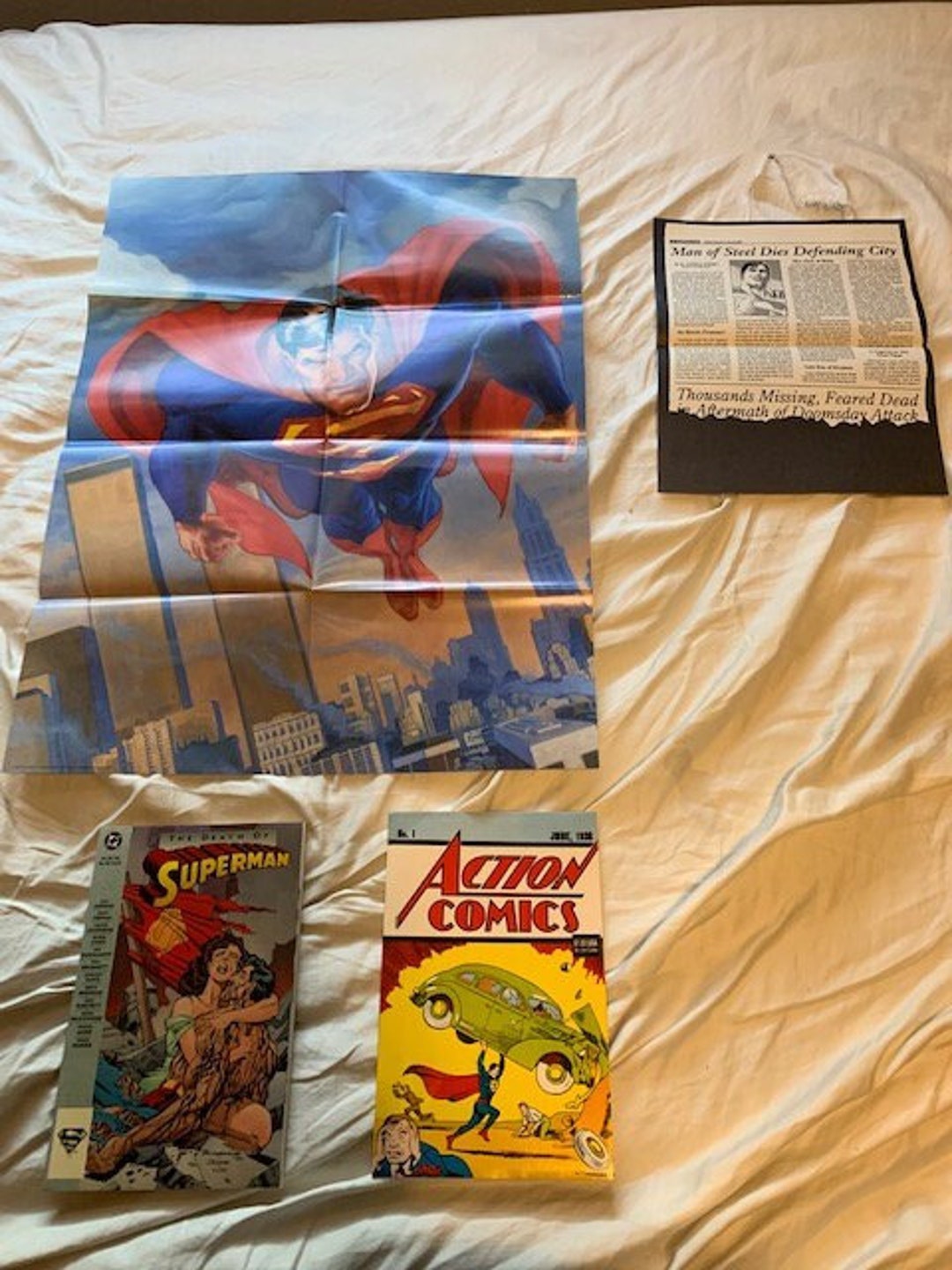 The Death of Superman LIMITED COLLECTOR'S SET - Etsy