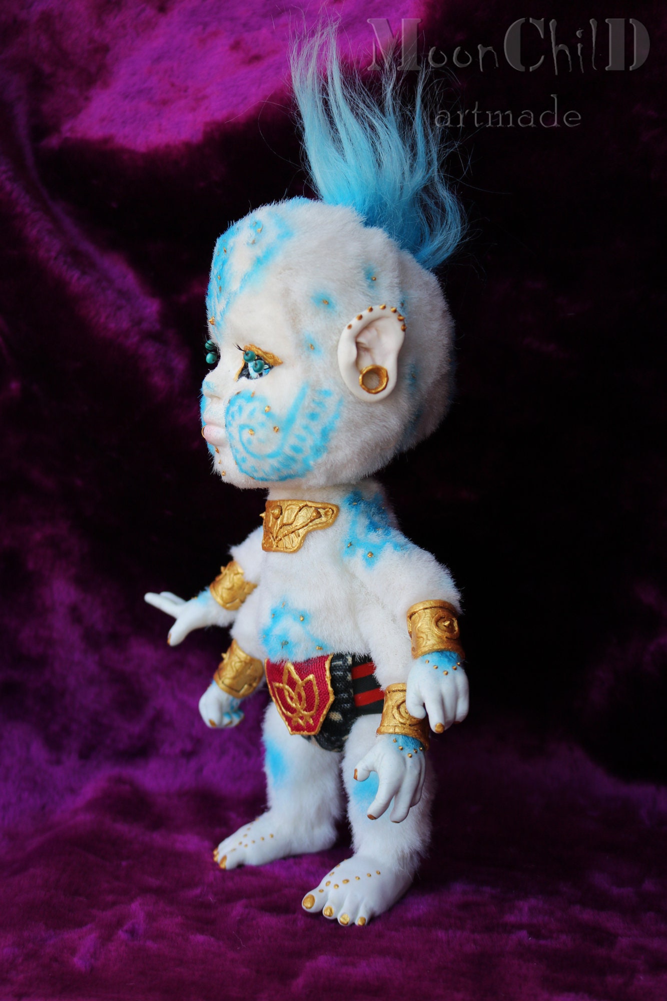 Baby Jinn Djinn 26 Cm Posable Artdoll Humanoid Doll Fantasy - Etsy Canada