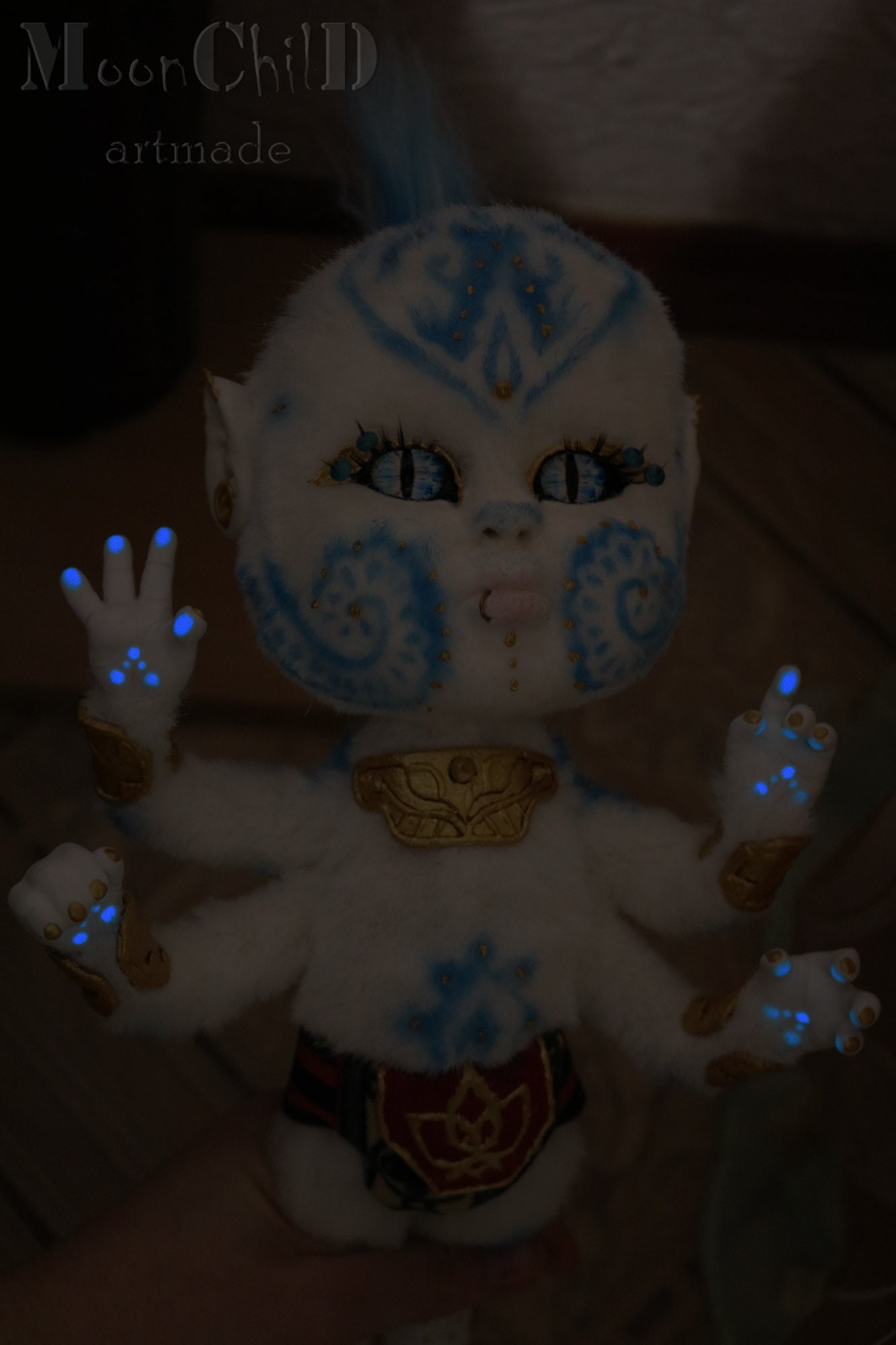 Baby Jinn Djinn 26 Cm Posable Artdoll Humanoid Doll Fantasy - Etsy Canada