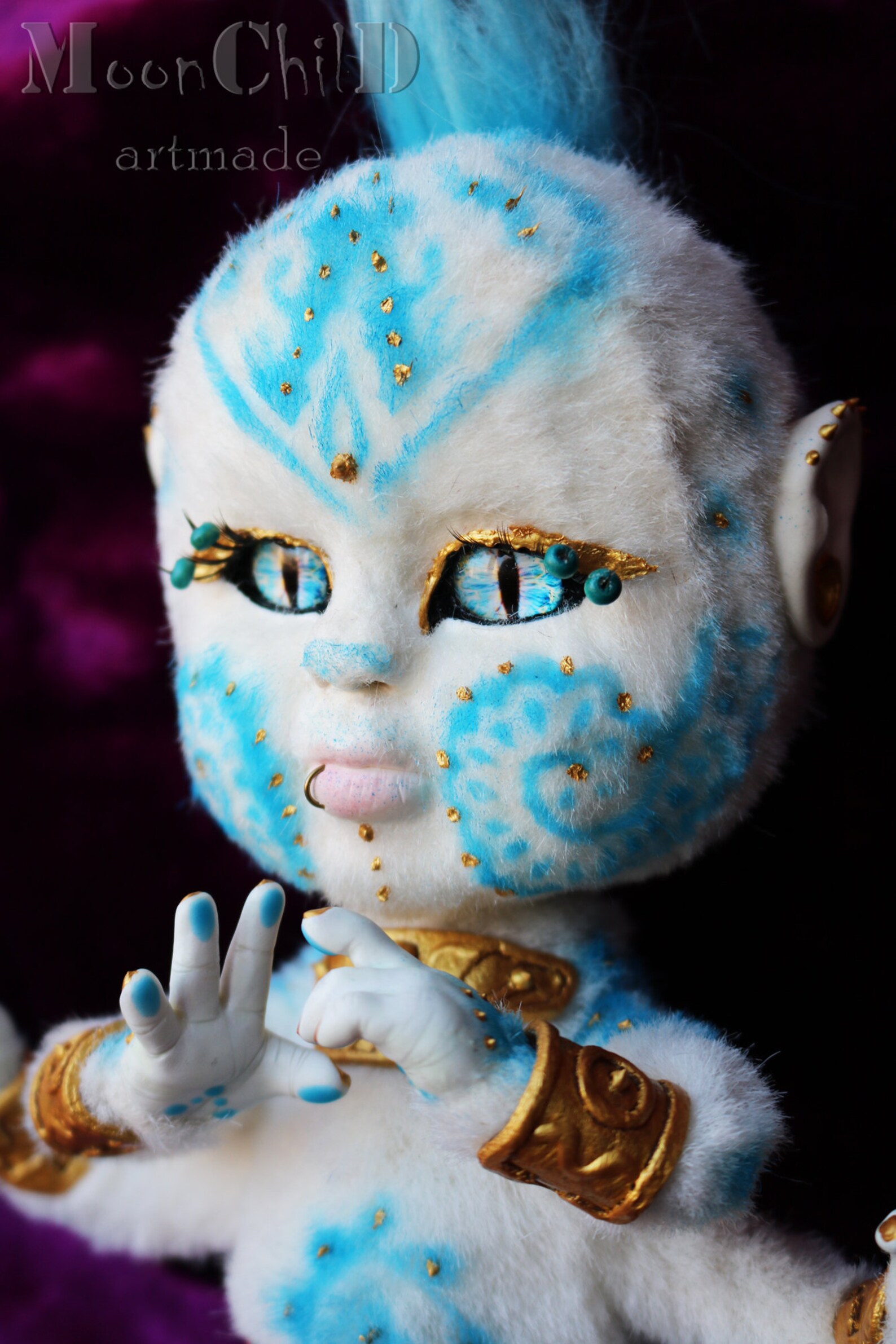 Baby Jinn Djinn 26 Cm Posable Artdoll Humanoid Doll Fantasy - Etsy Canada