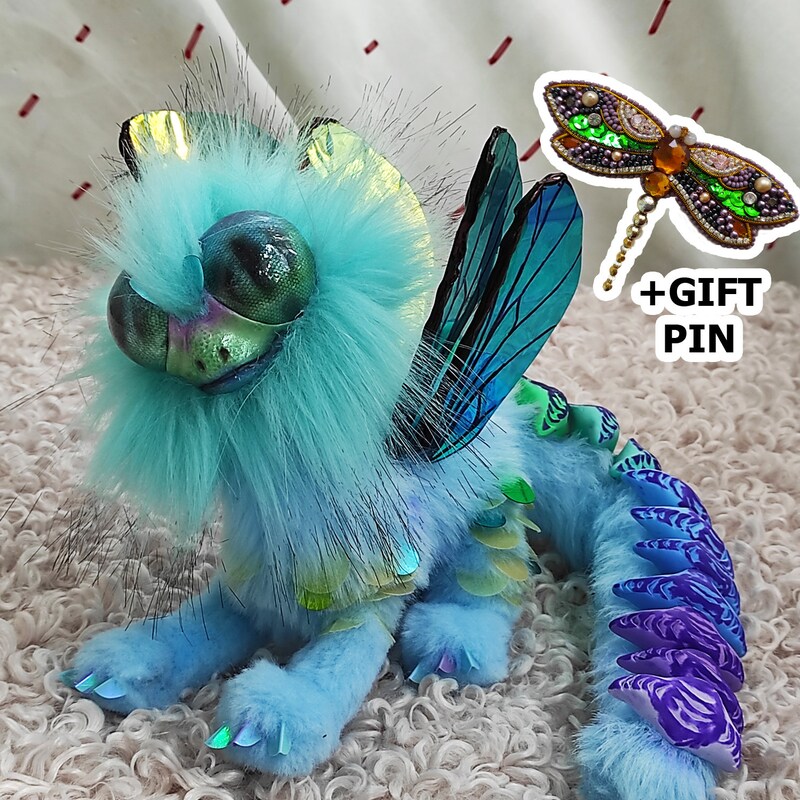 Cute Stuffed Dragon Plush - Etsy