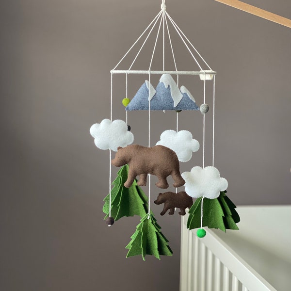 Woodland Mobile - Etsy