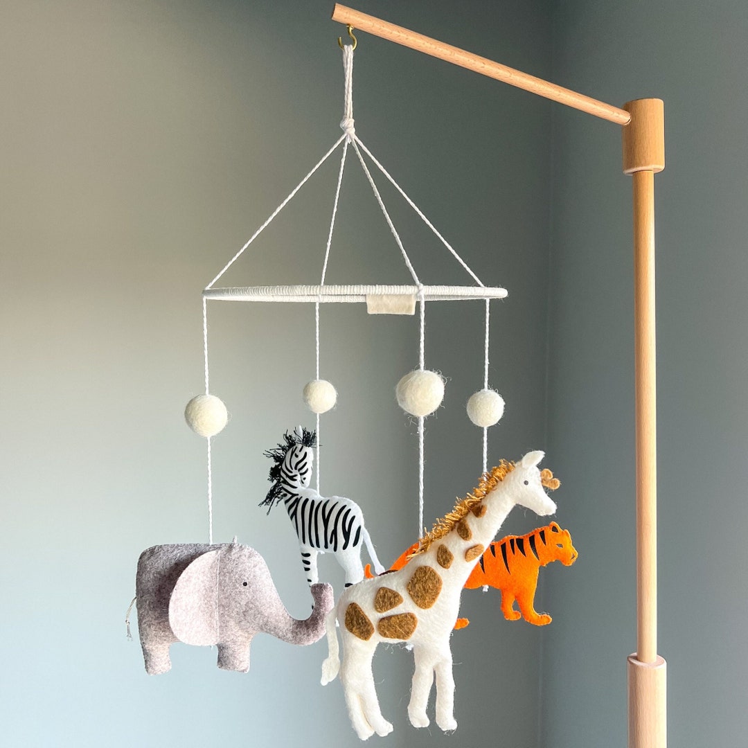 Jungle Animals Baby Mobile,safari Nursery Mobile,africa Animals Mobile ...