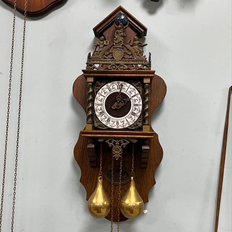 Antique Clock Dutch - Etsy