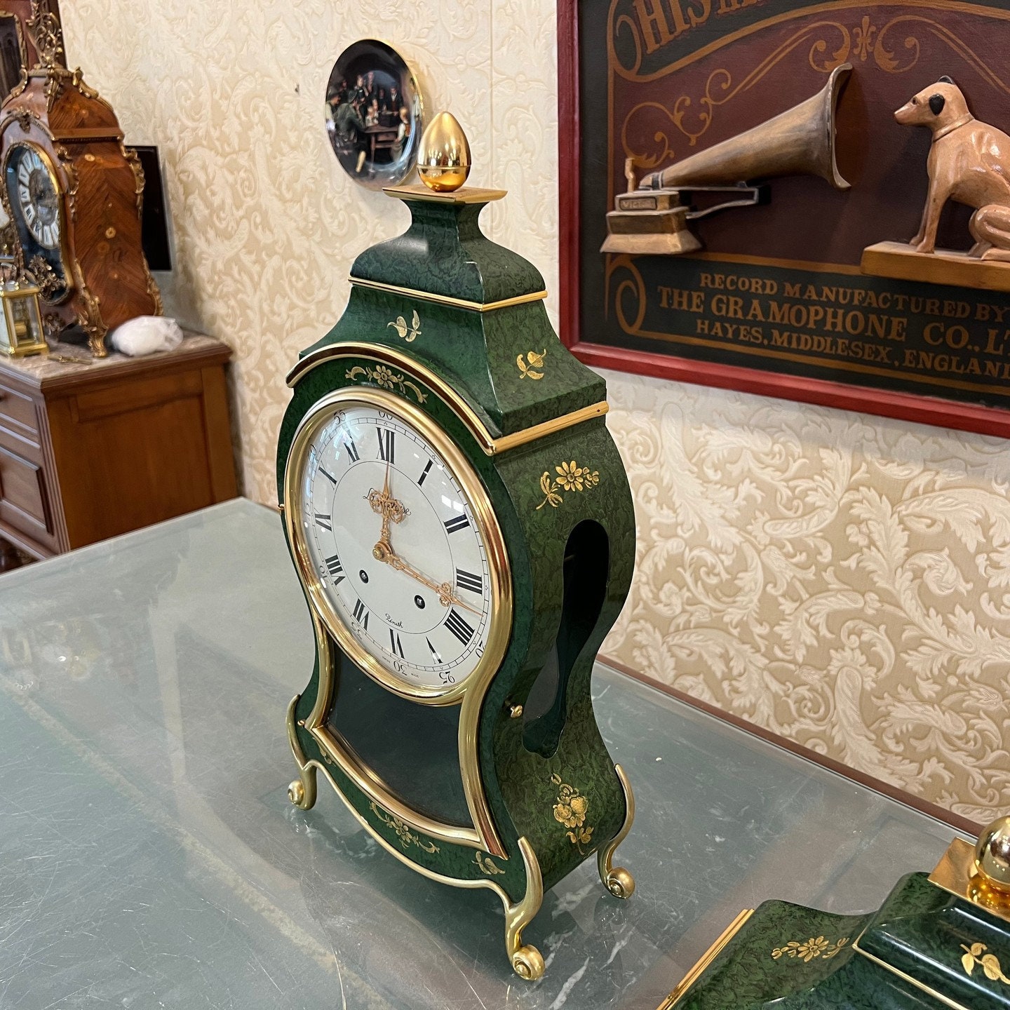 Collectible Zenith Large Mantel Clock | Wall-mountable | Excellent ...
