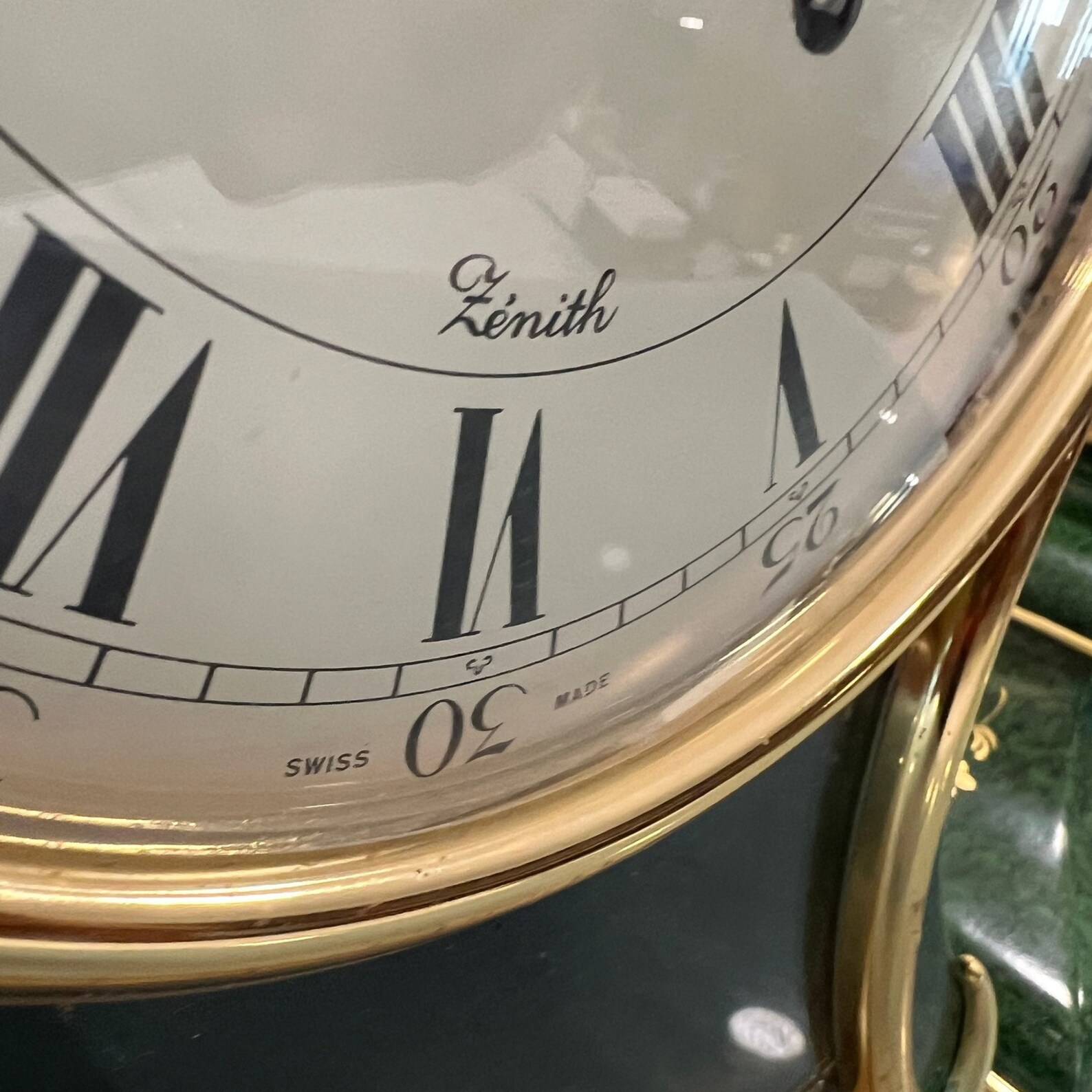 Collectible Zenith Large Mantel Clock | Wall-mountable | Excellent ...
