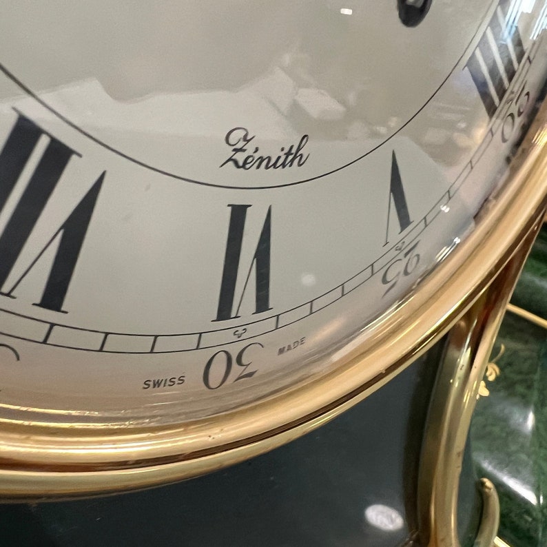 Collectible Zenith Large Mantel Clock | Wall-mountable | Excellent ...