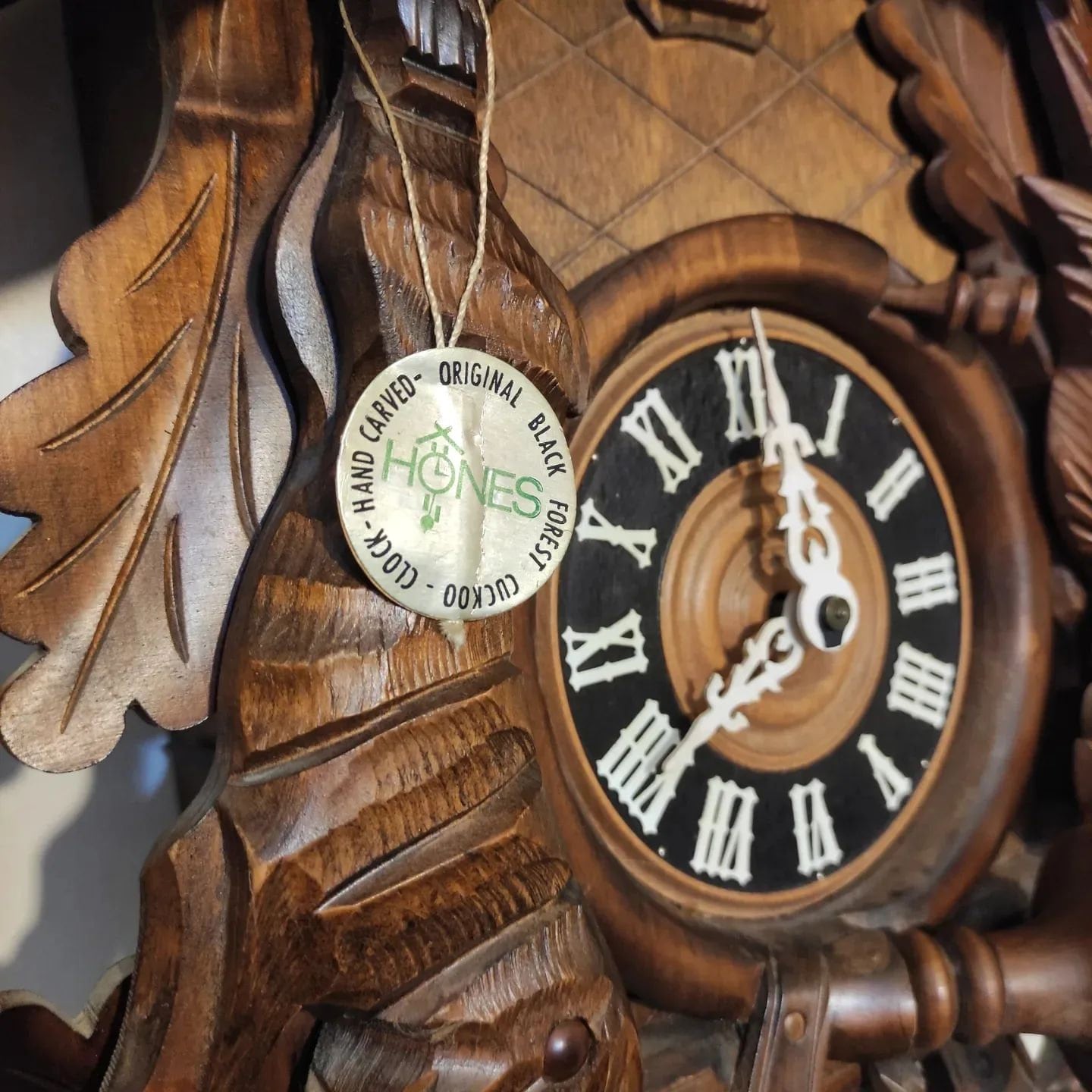 Rare 1960s/70s German Hönes Giant Hunter-themed Mechanical Cuckoo Clock ...