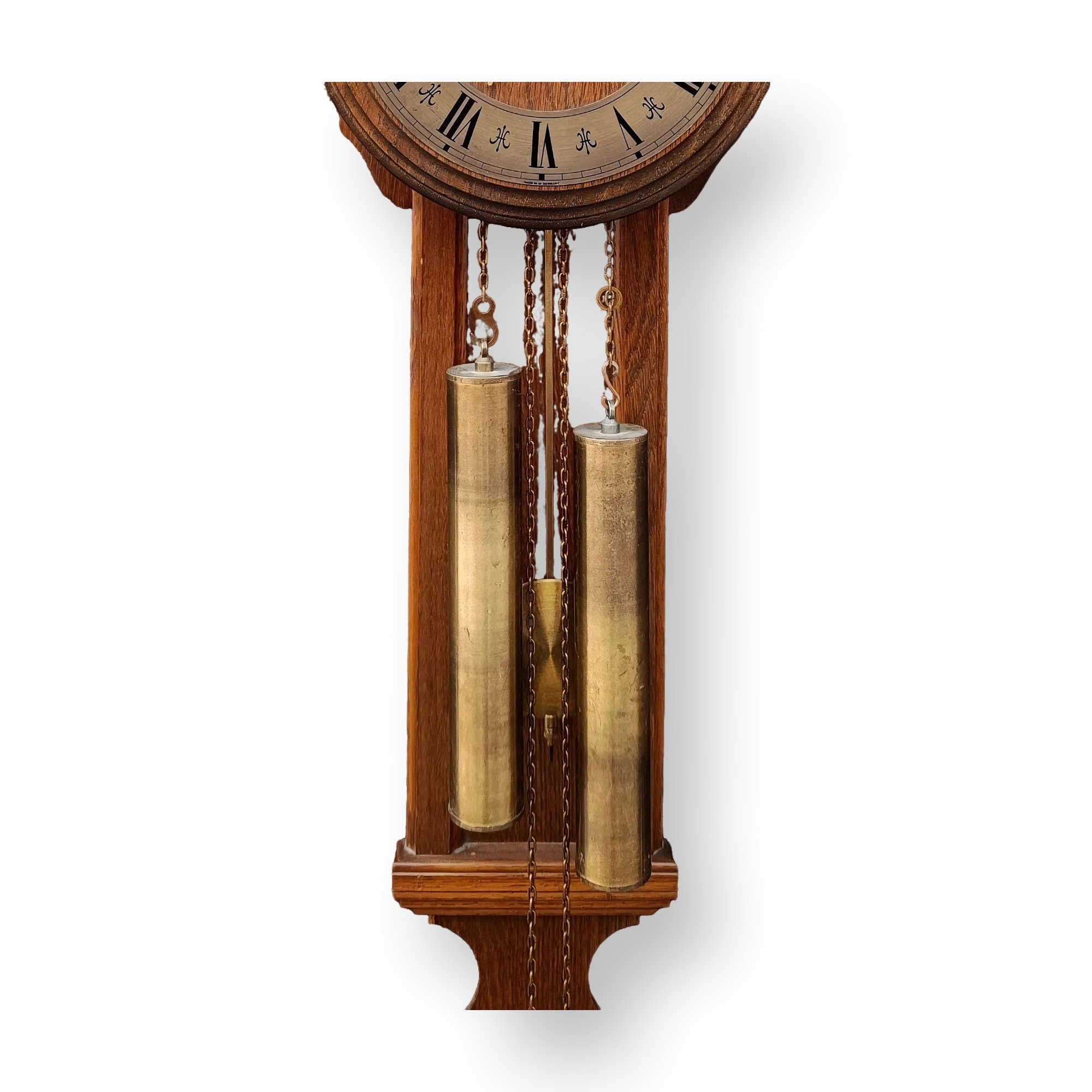 Antique Tempus Fugit Wall Clock | 1960s | German Made | Dual Weight ...