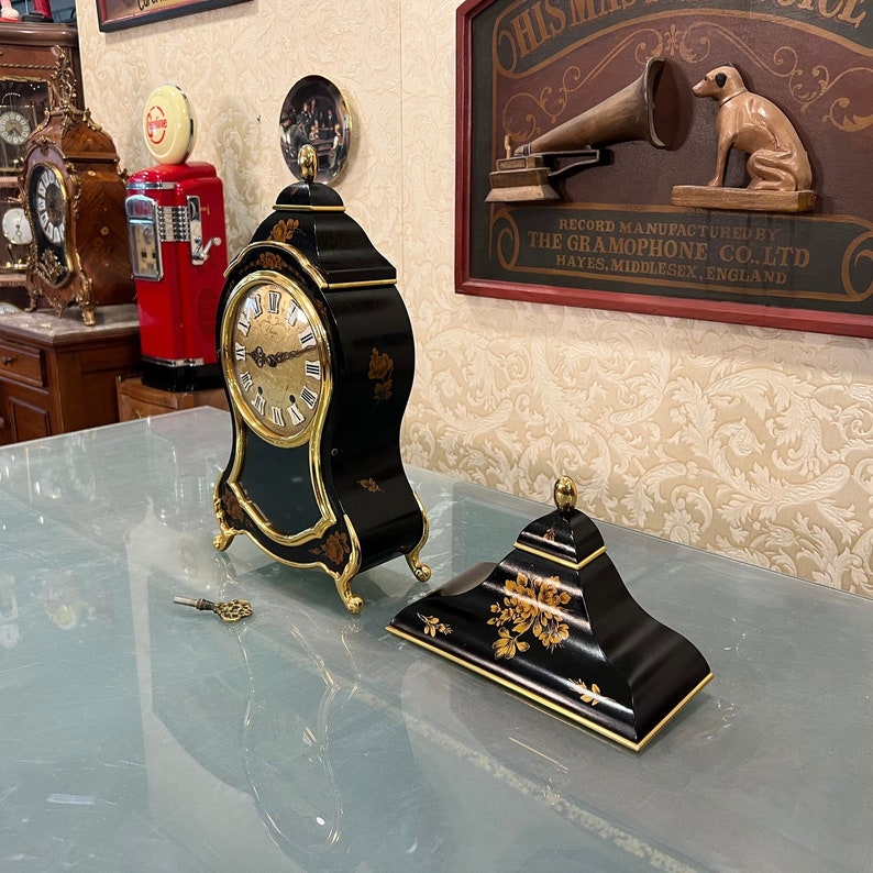 Collectible Antique Eluxa Wall Clock With Stand - Perfect Condition ...